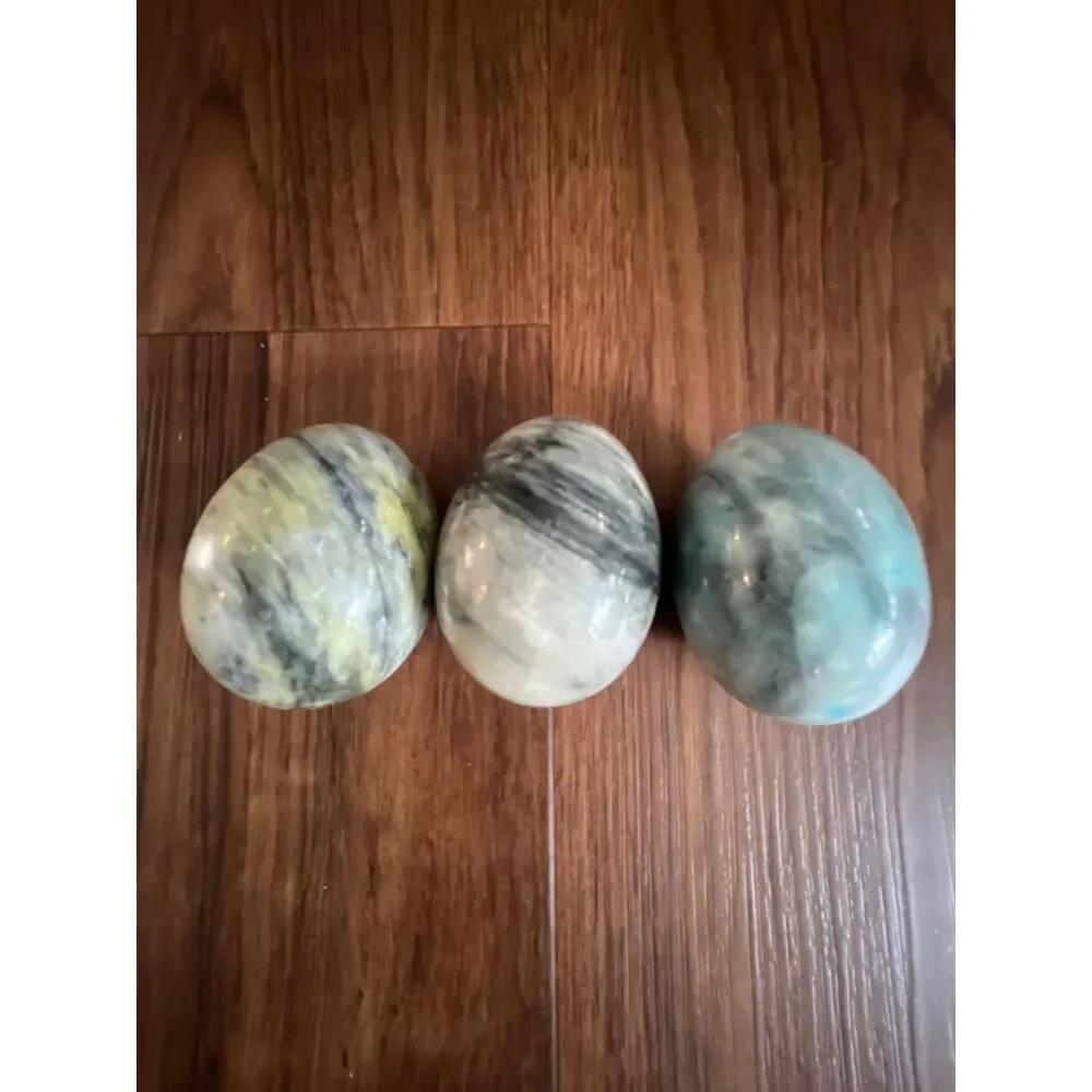 Other | Three Stone Marble Eggs | Poshmark